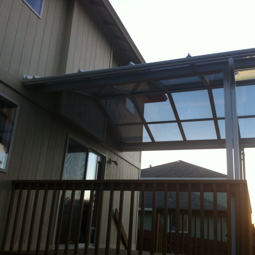Overhead Marquee Patio Covers - May Awning - Portland, OR & Vancouver, WA