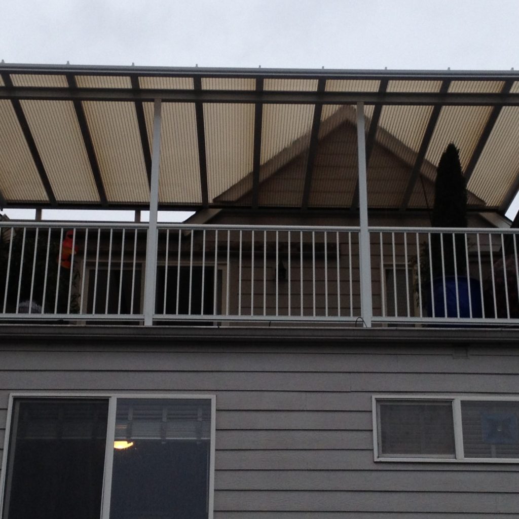 Overhead Marquee Patio Covers - May Awning - Portland, OR & Vancouver, WA
