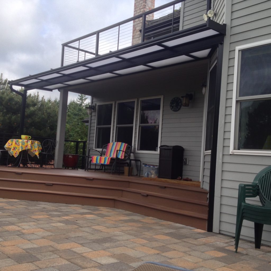 Overhead Marquee Patio Covers - May Awning - Portland, OR & Vancouver, WA